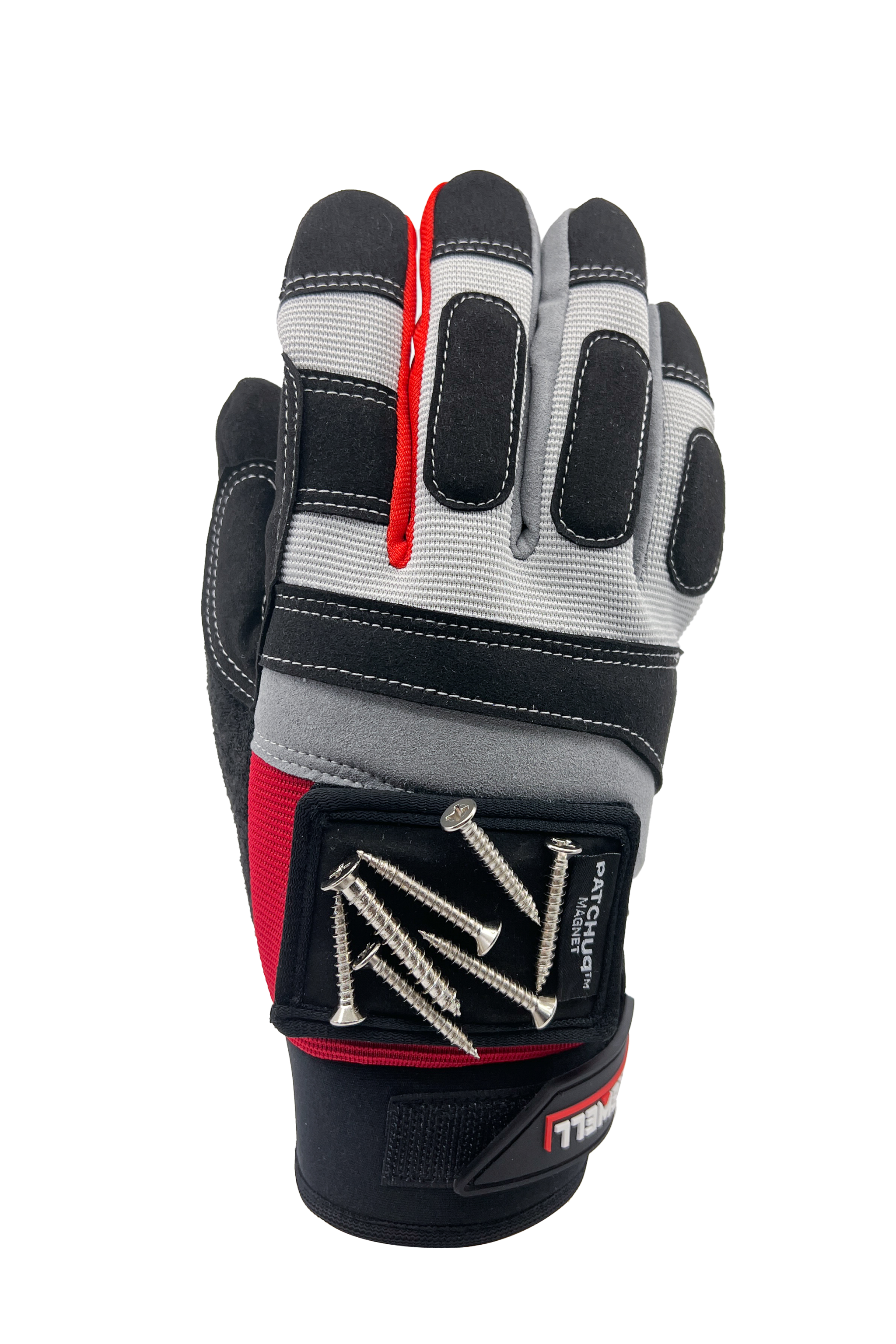 MOREWELL® PATCHUP® PLUS Magnetic Gloves for Tool Holding & Safety