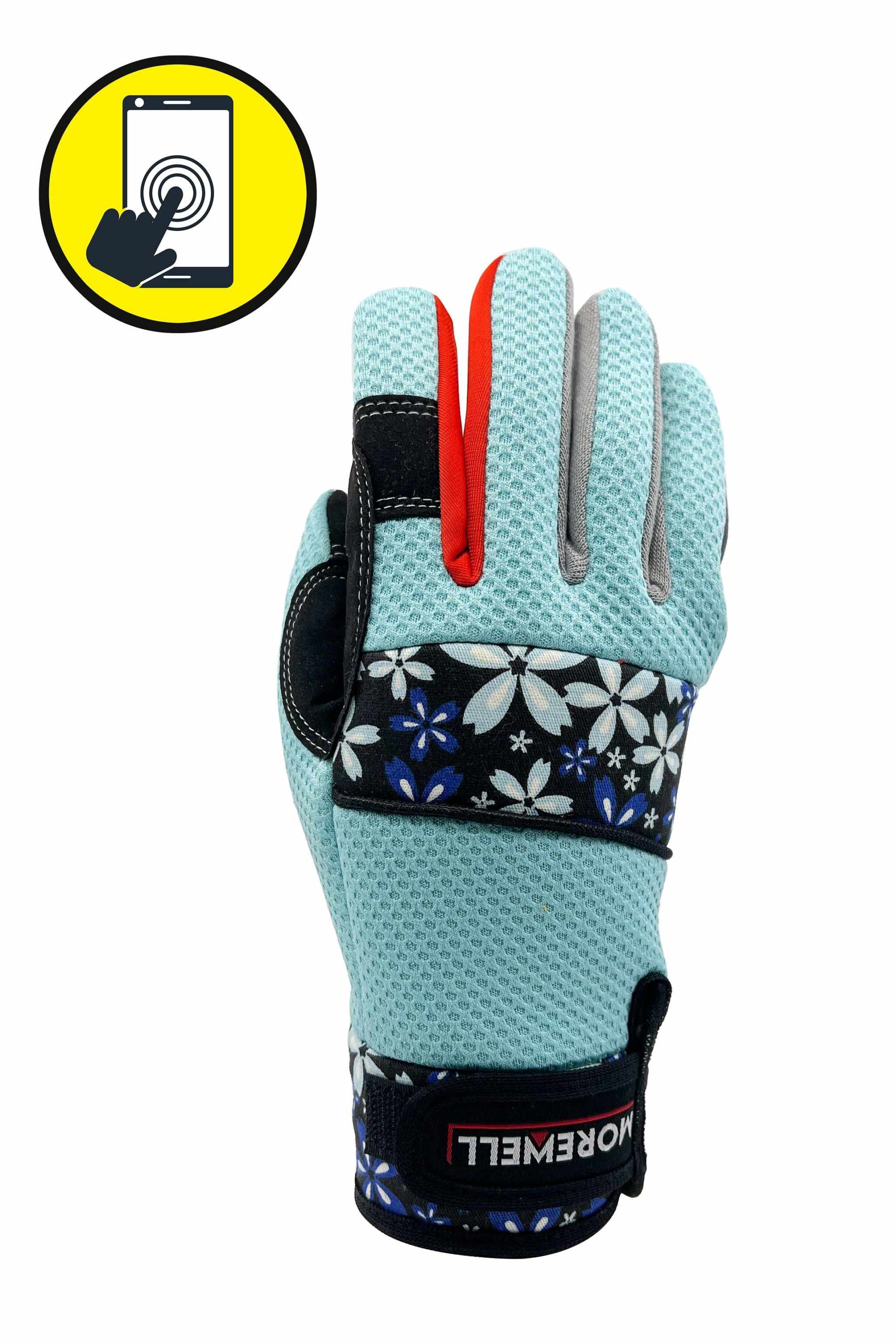 MOREWELL® Violet Premium Gardening Gloves - Comfortable & Touchscreen